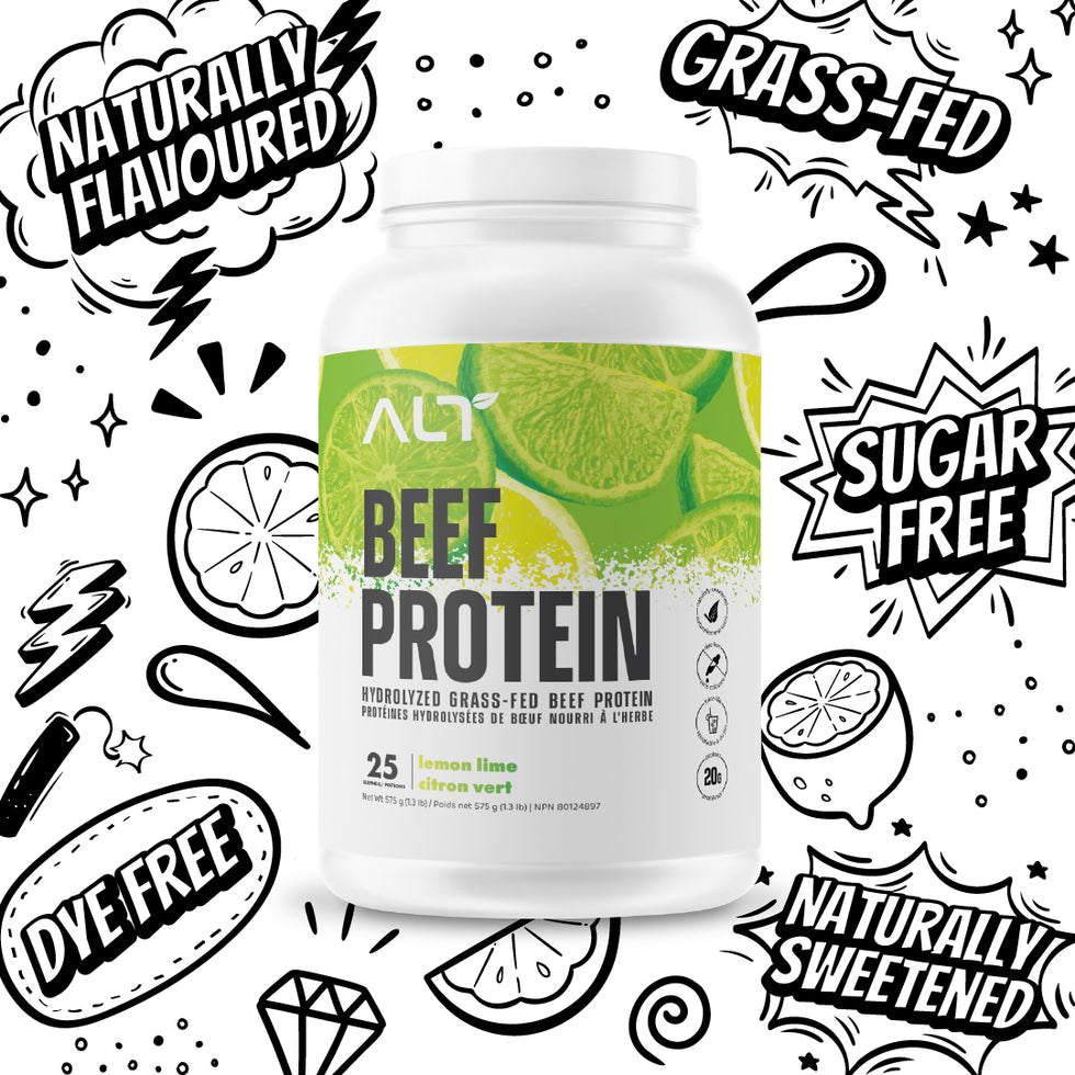 Grass-fed Beef Protein Isolate Lemon Lime – choosealt